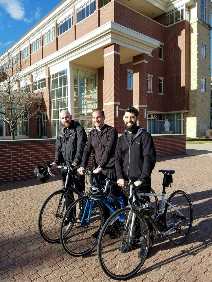 Pedaling priests to bike across Peoria Diocese seeking vocation prayers ...