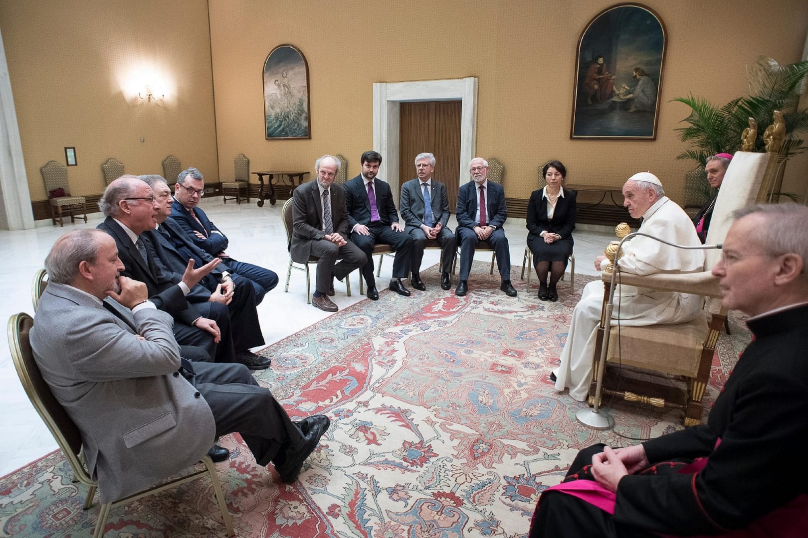 Pope urges Catholic NGOs to work together to defend human dignity | Crux