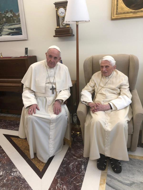 Retired popes are a rare thing; that’s why it’s hard to make rules for ...