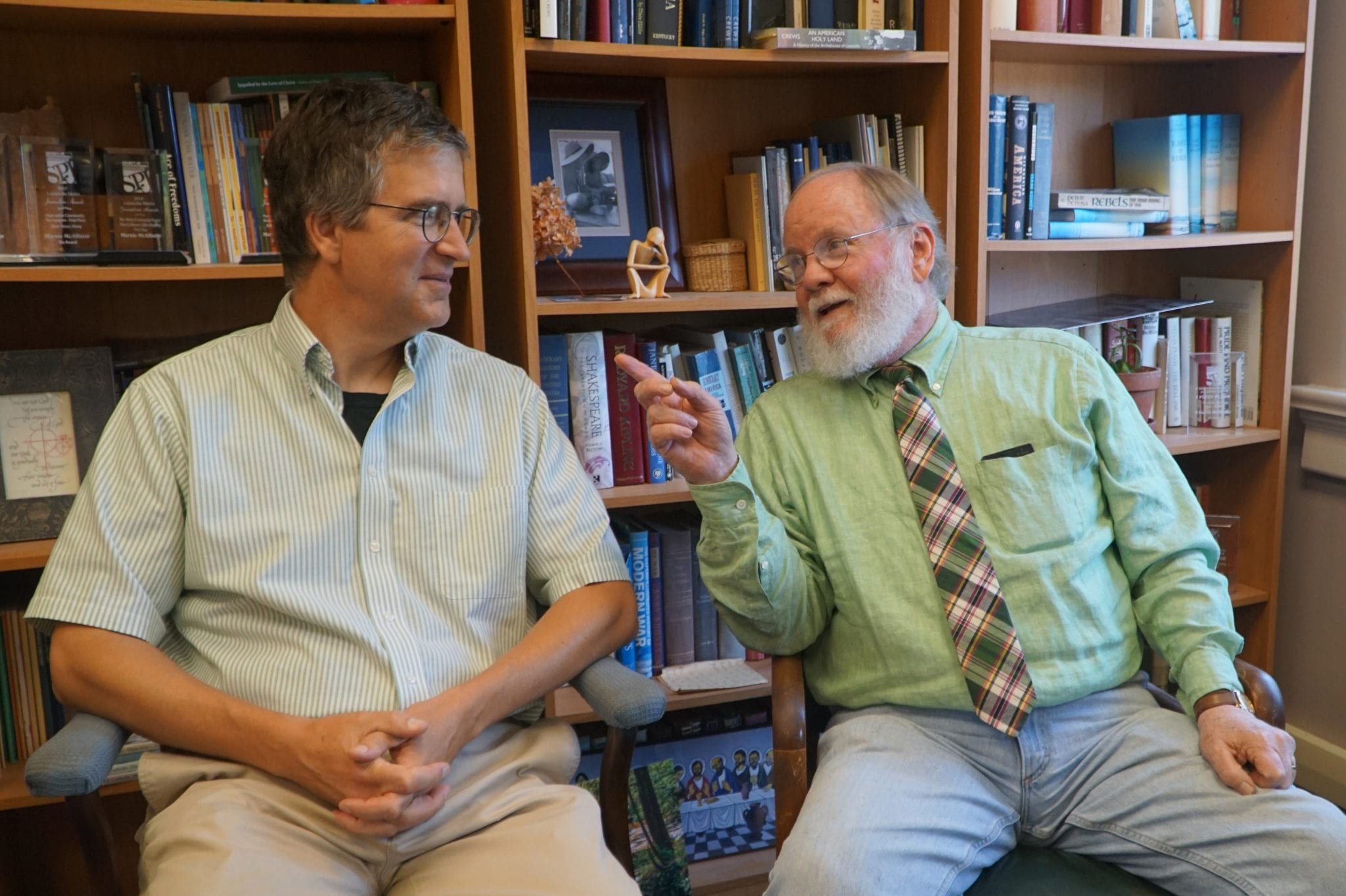 Through crackly transmission, these two eavesdropped on Apollo 11 ...