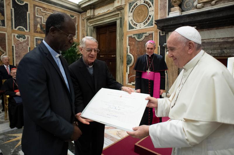 Evangelization must take culture seriously, pope says at award ceremony ...