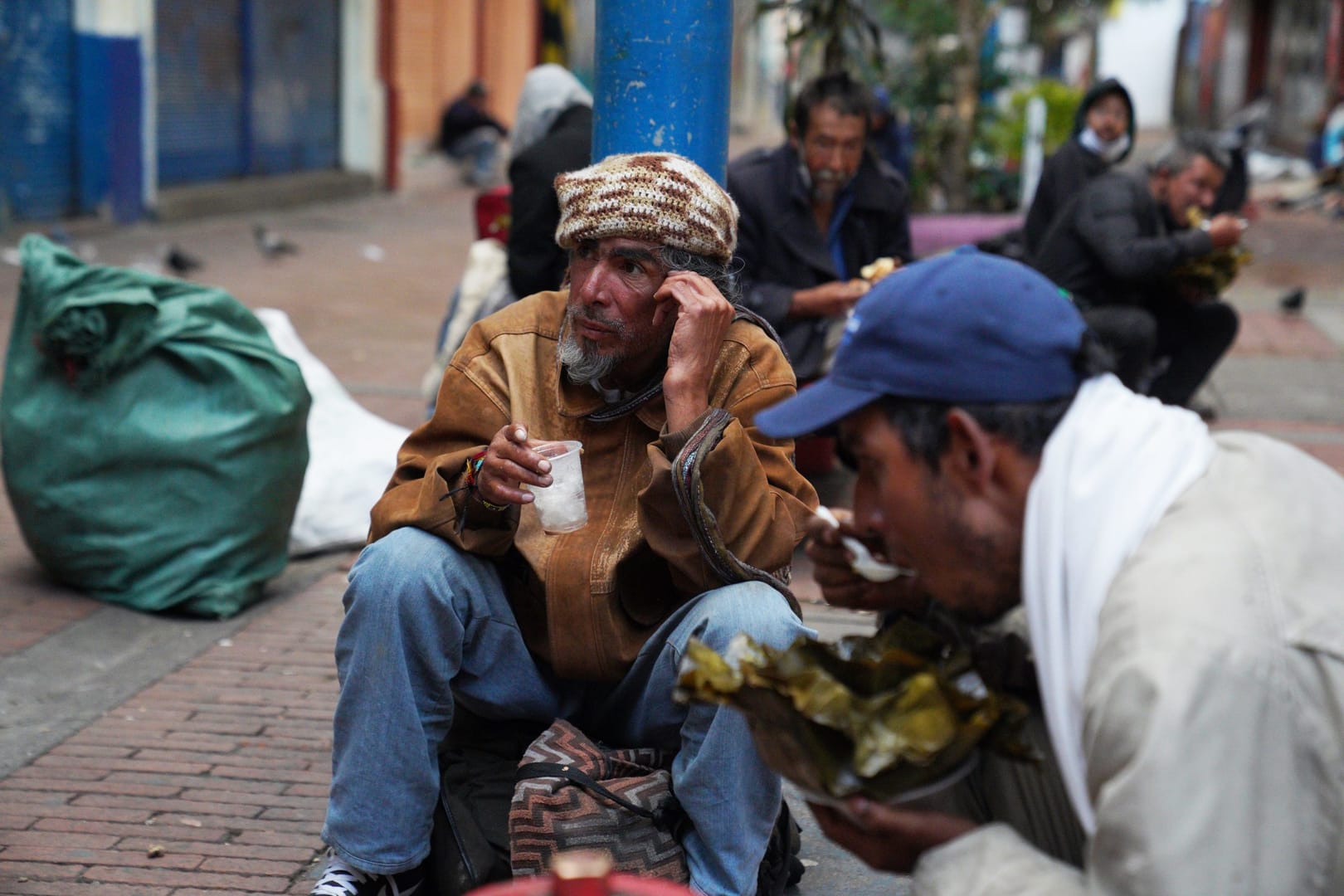 Franciscan, volunteers help homeless in Bogota survive pandemic | Crux
