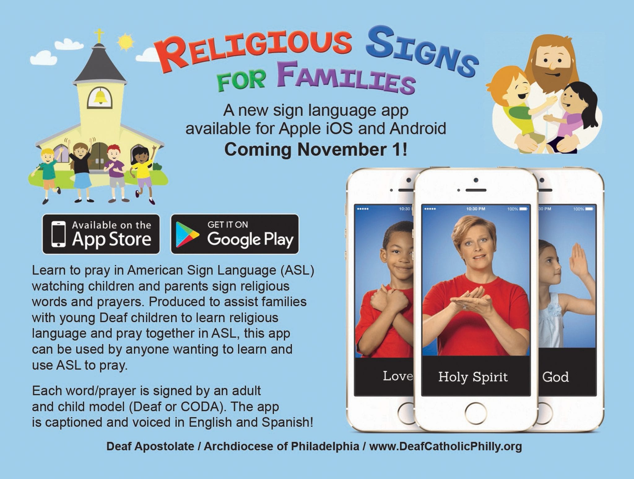 Signs of the Spirit: App teaches blessings, how to pray in ASL | Crux