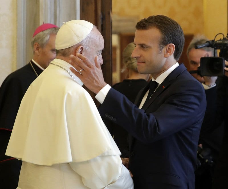 French president and pope meet for first time | Crux