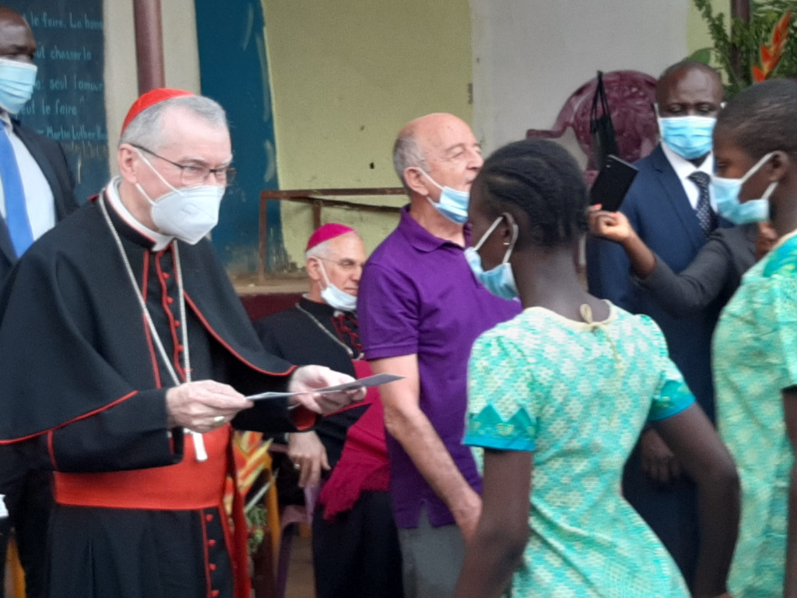 Cardinal Parolin visits home for street children during visit to ...