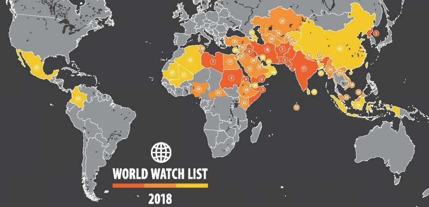 A look at world’s 50 most anti-Christian countries | Crux