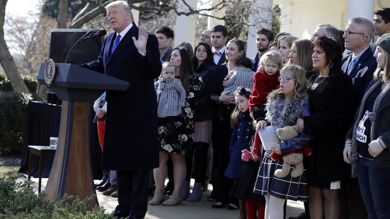 At pro-life march, Trump vows to defend ‘very first right to human life ...