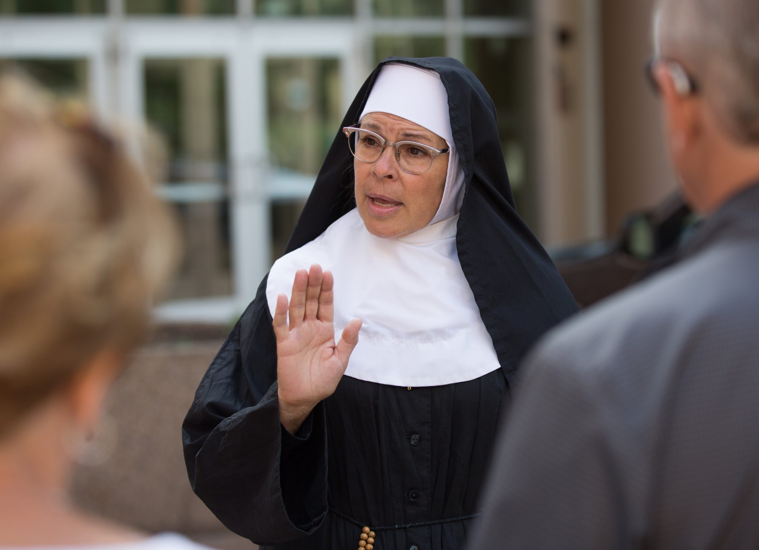 Actress embodies Victorian-era nun as she leads walking tours around ...