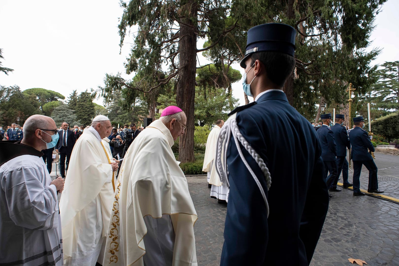 Hostility, conflict are fruits of the devil, pope tells Vatican police ...