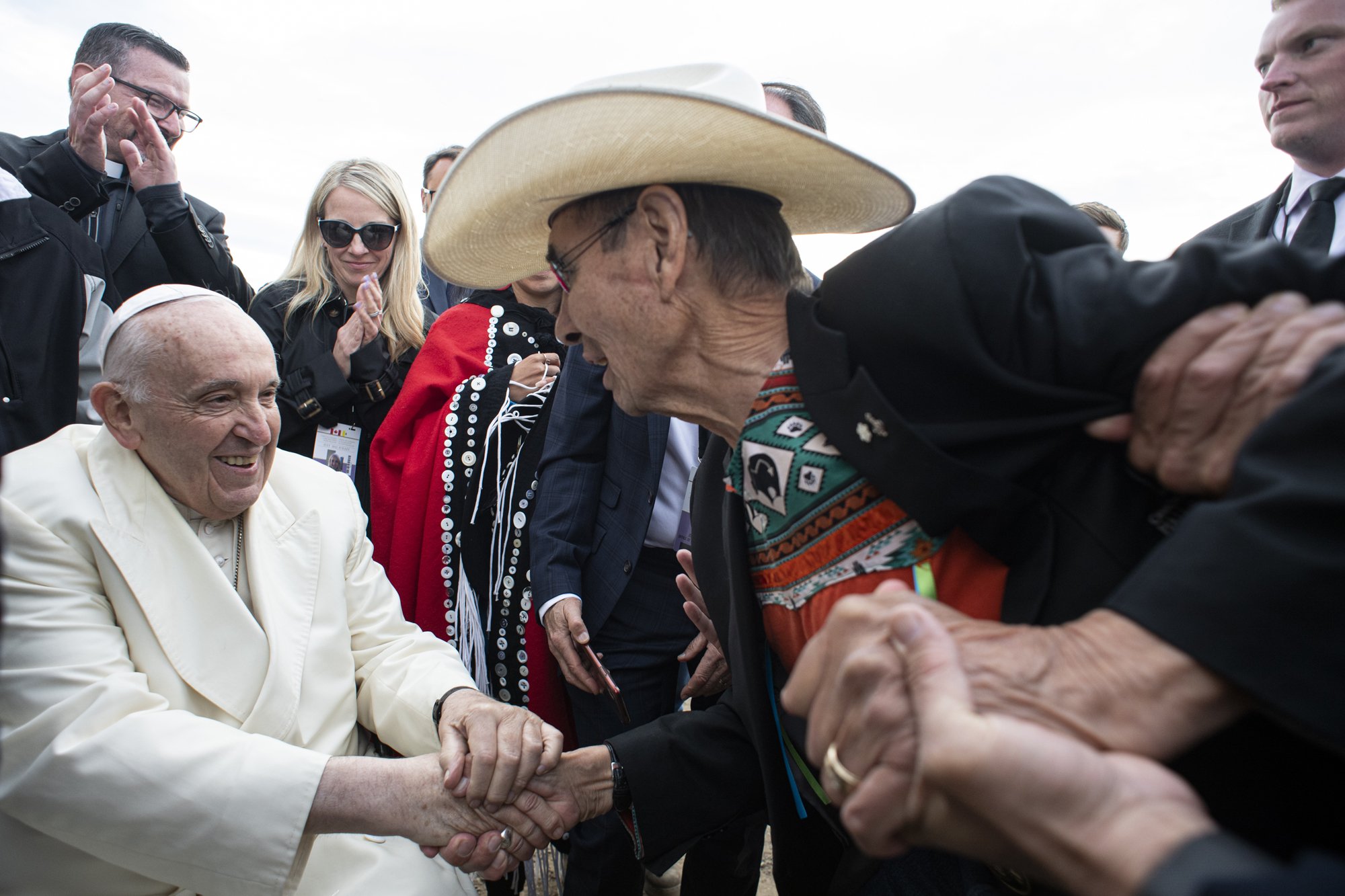 Priest with Indigenous roots becomes symbol of Pope’s Canada journey | Crux