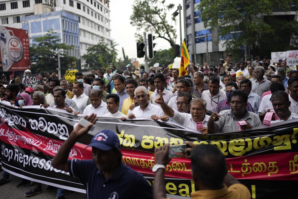 Sri Lankans rally to demand release of 2 protest leaders | Crux