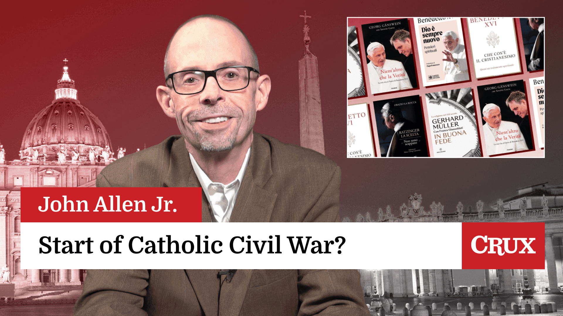 Tell-all books start of Catholic Civil War?: Last Week in the Church ...