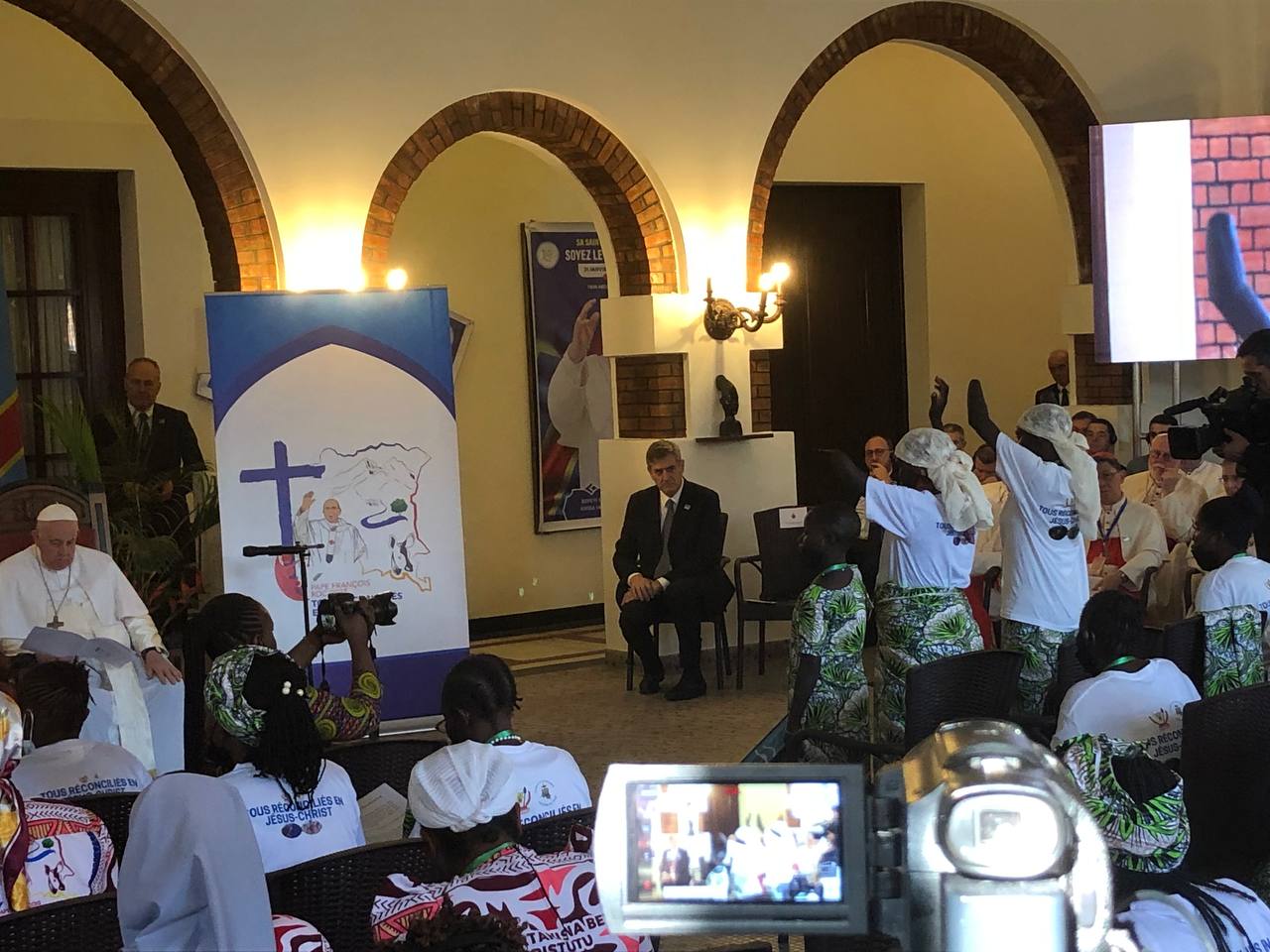 Congo war victims recount horrors to Pope, thank Church for recovery | Crux