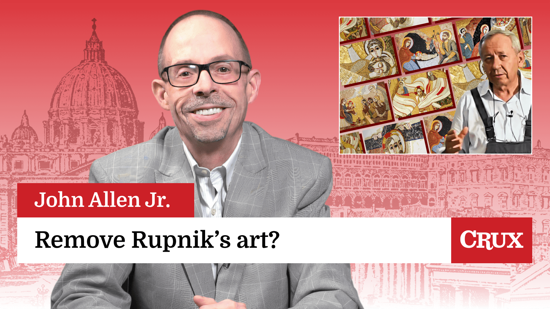 Rupnik art to be trashed amid sexual abuse allegations?: Last Week in ...