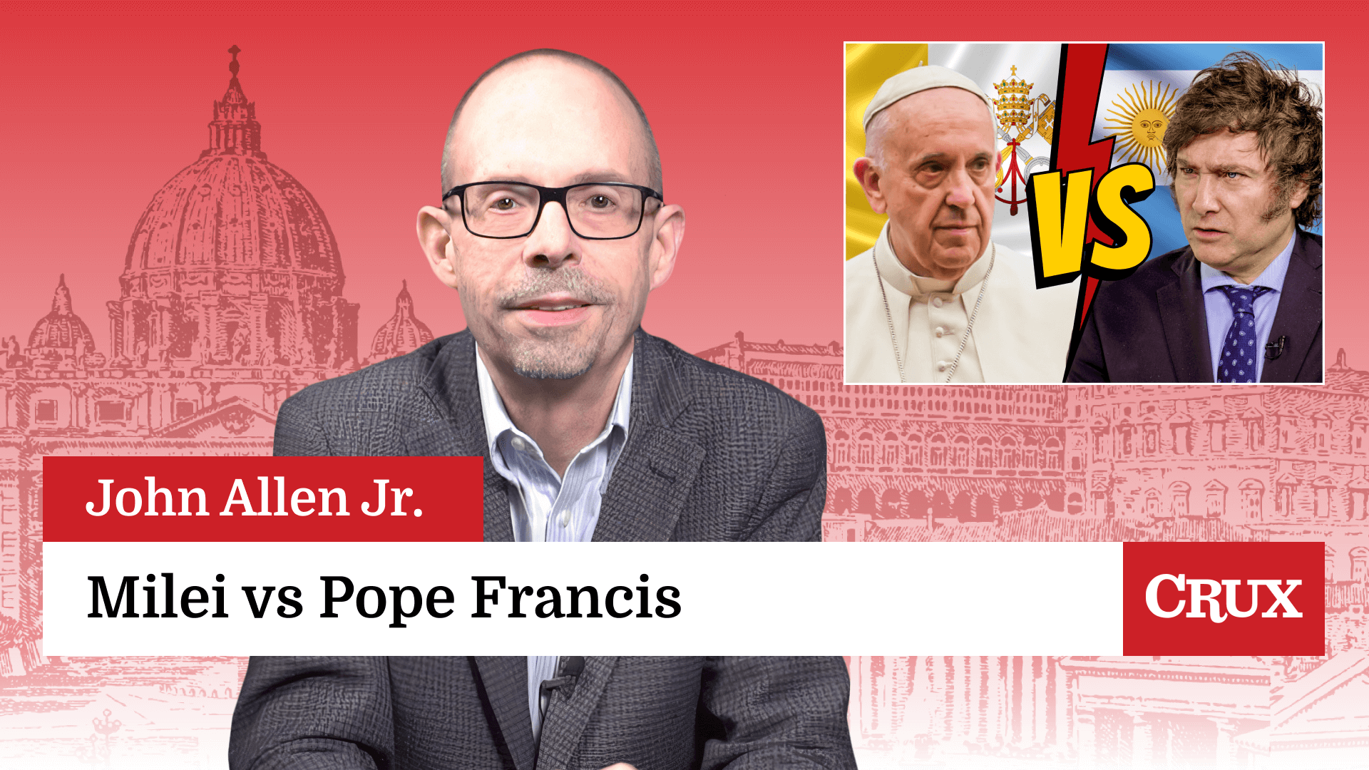 Argentina’s anti-Pope candidate: Javier Milei: Last Week in the Church ...