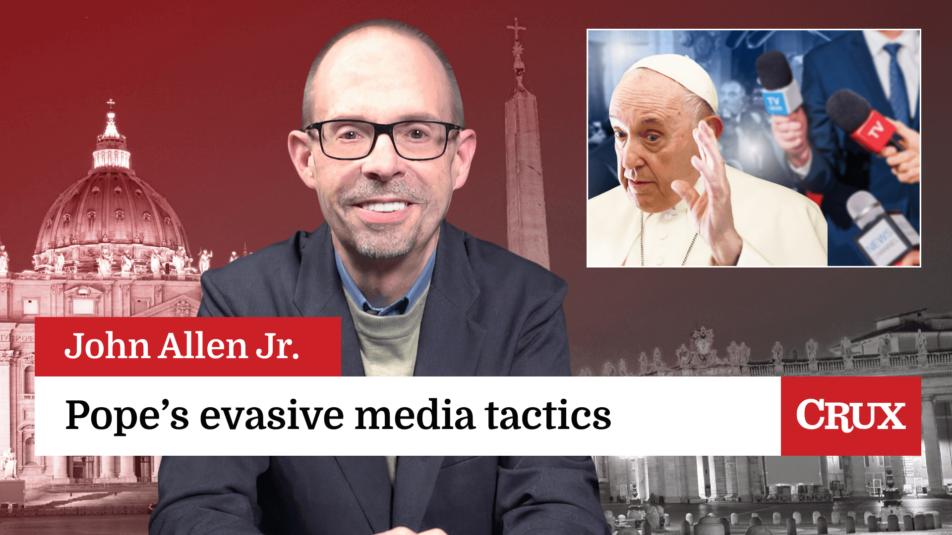 Pope strategically dodging tough media questions?: Last Week in the ...