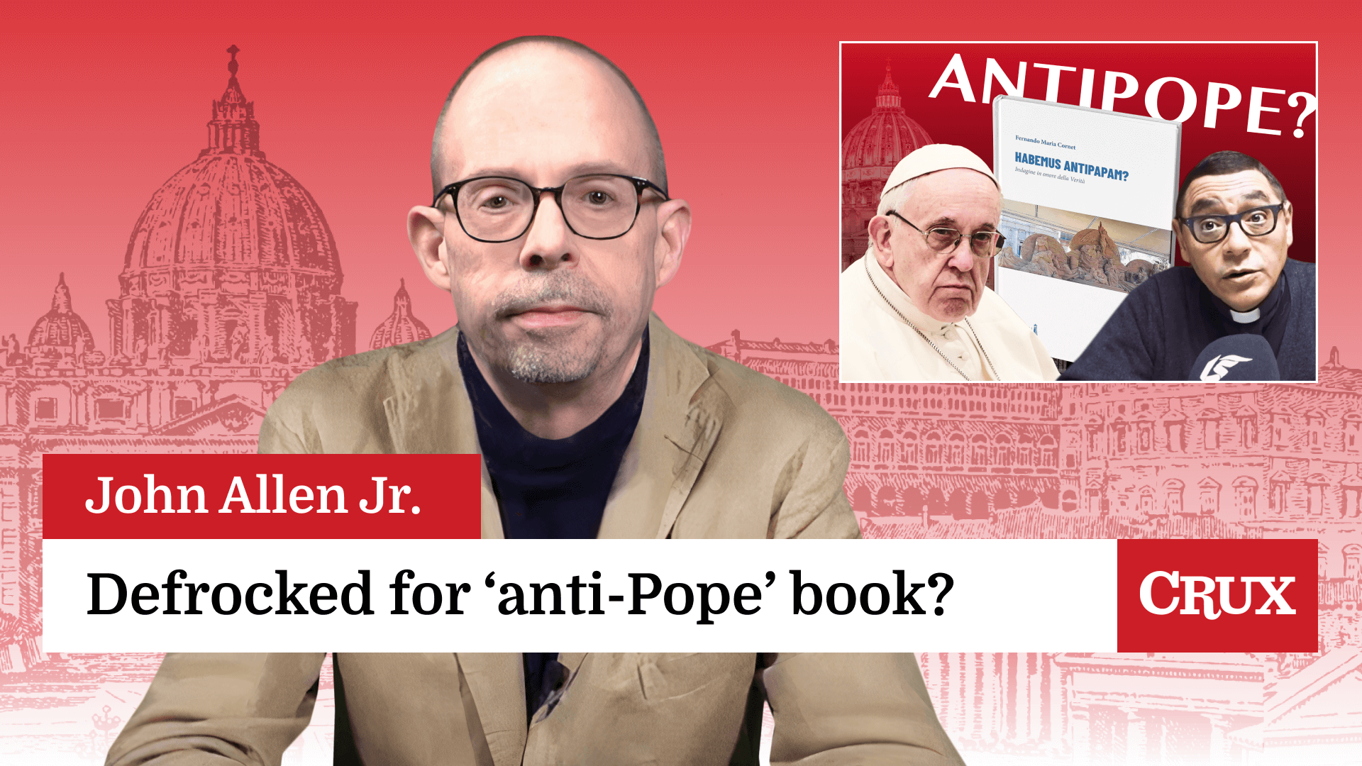 Priest disputes Pope Francis’ legitimacy: laicized: Last week in the ...