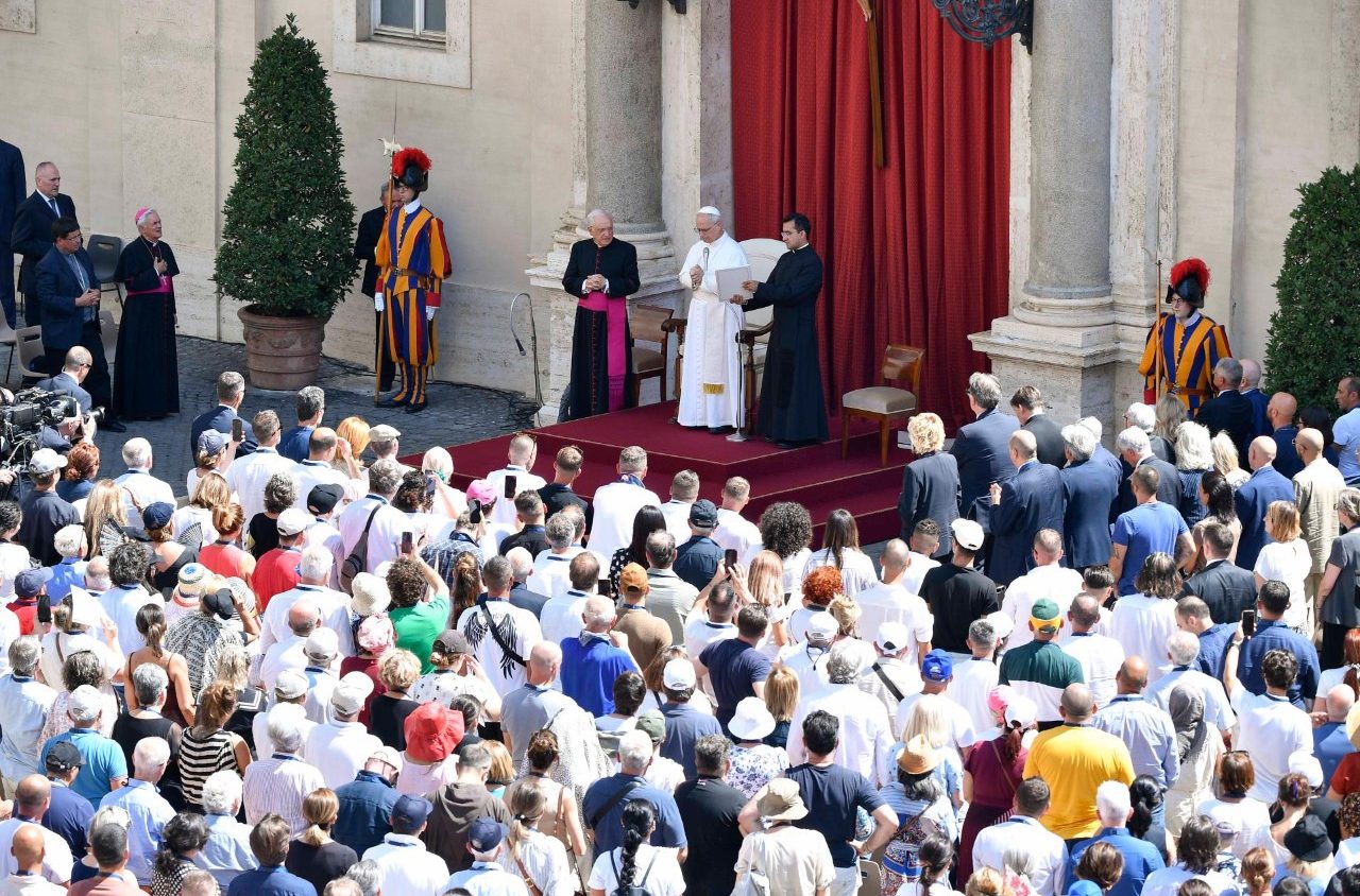 Pope Leo says drug addiction is an ‘invisible prison’ | Crux