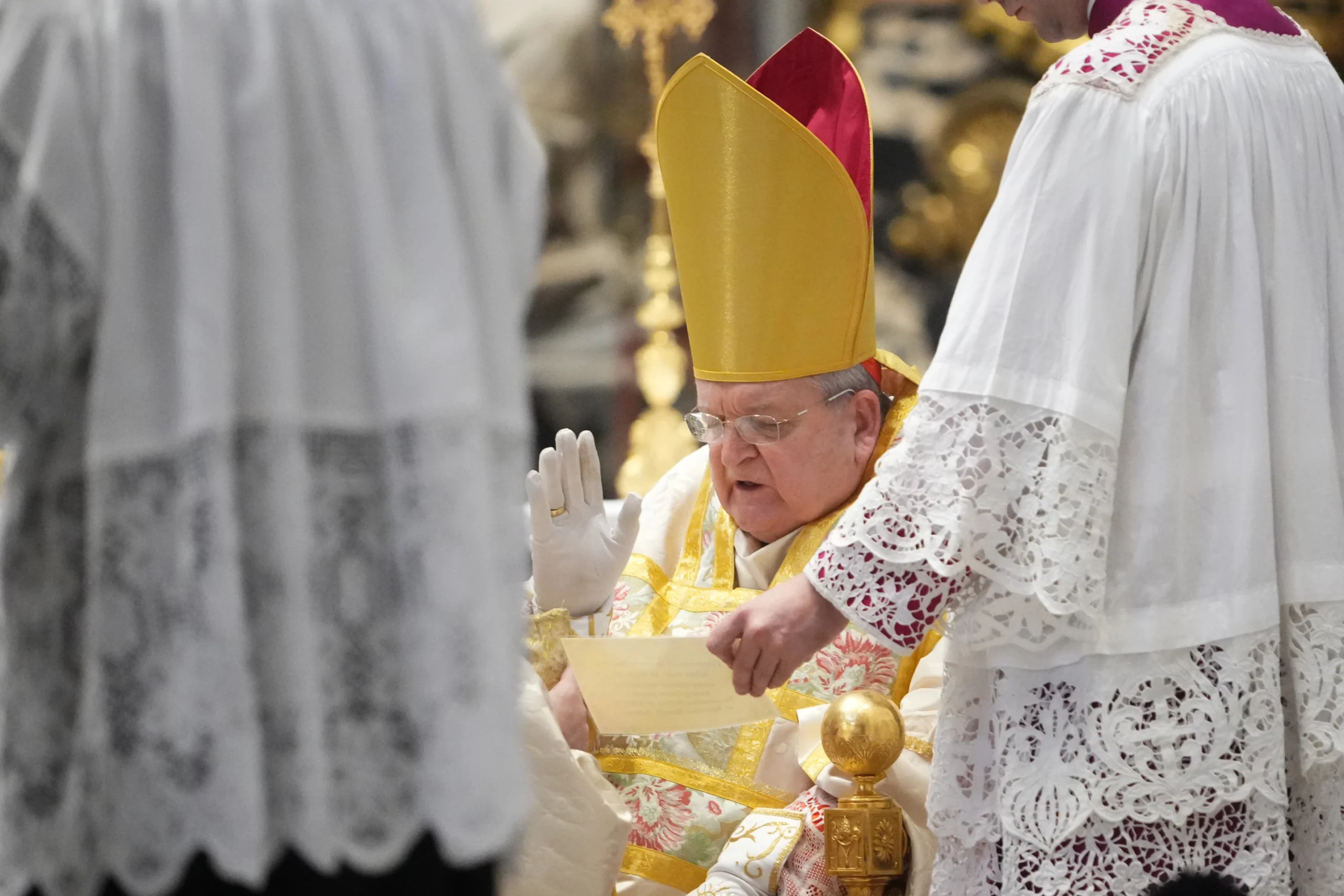 American cardinal celebrates old Latin Mass in St. Peter’s in a sign of ...