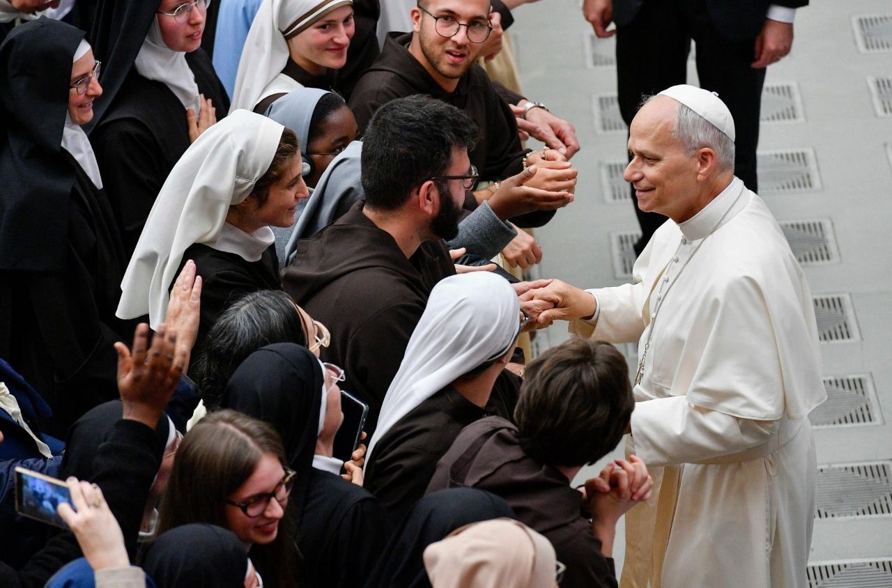 Pope tells consecrated men, women to continue path of synodality | Crux