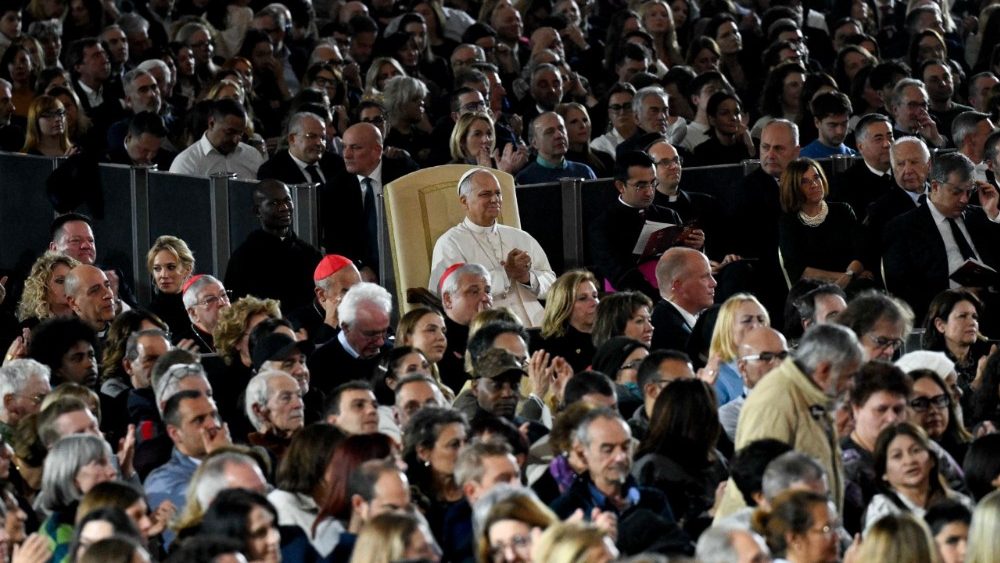 At Vatican Christmas concert, Pope Leo XIV sings praises of music | Crux