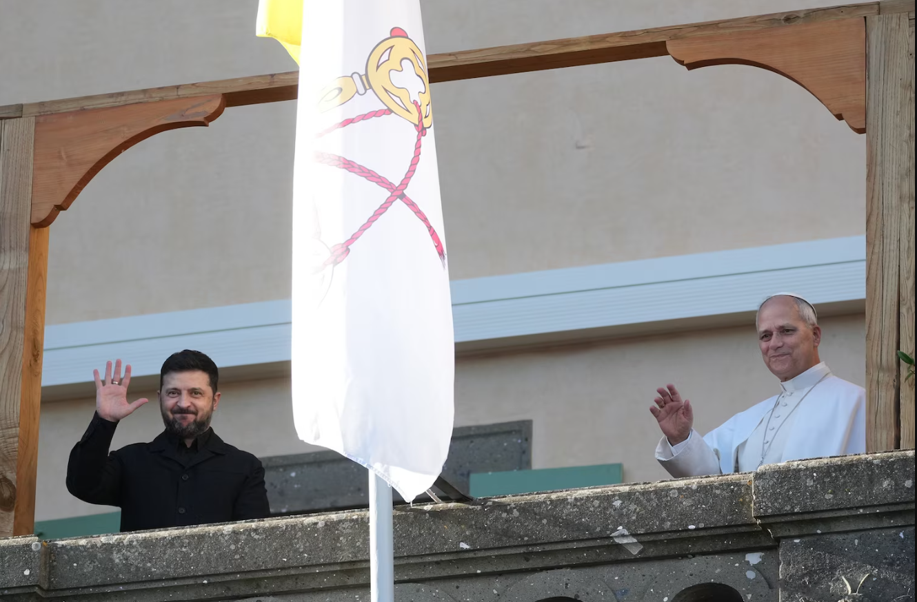 Zelenskyy meets with Pope Leo for the third time | Crux