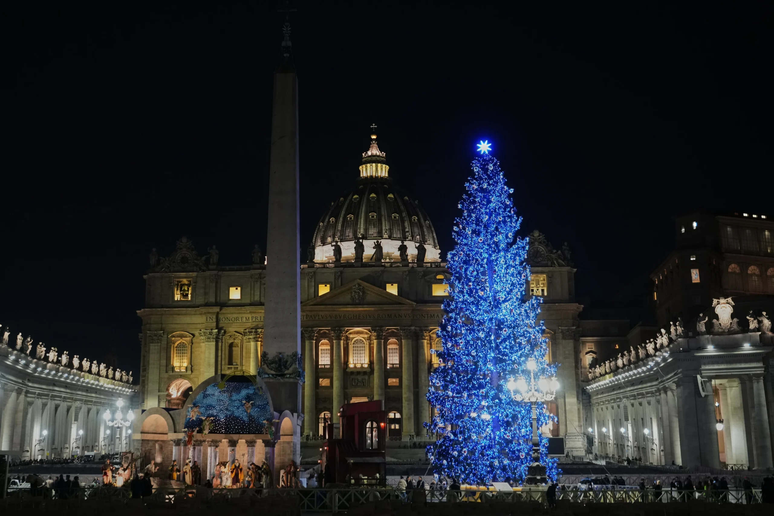 Vatican unveils Nativity scene, lights Christmas tree in St. Peter’s Square | Crux